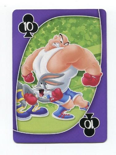 1991 Warner Bros. Playing Cards Boxing Boxer Bugs Bunny Tasmanian Devil ...