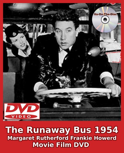 The Runaway Bus 1954 Margaret Rutherford Frankie Howerd Movie Film DVD ...