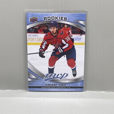 2023-24 Upper Deck MVP - Rookies #241 VINCENT IORIO Washington Capitals ...
