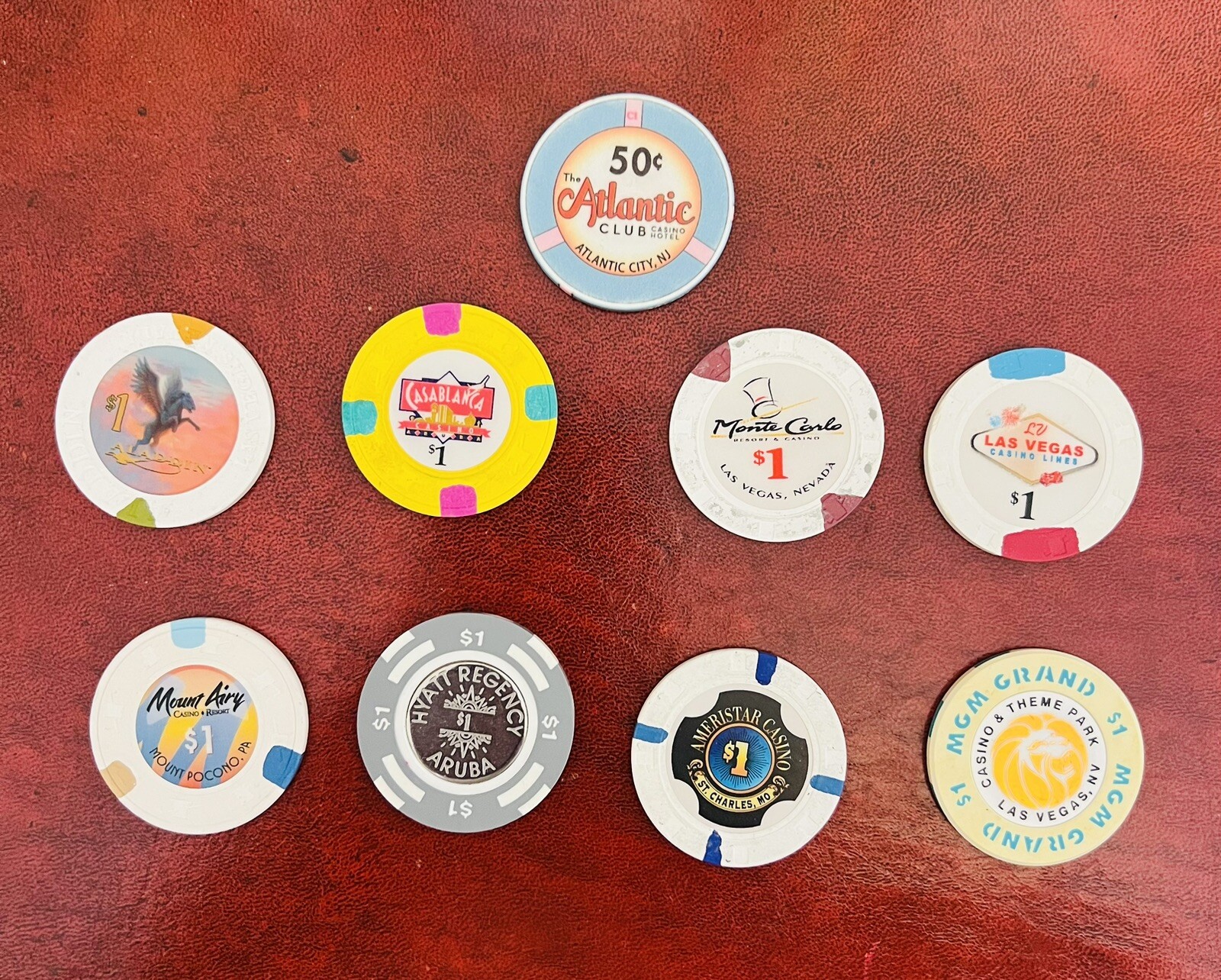 🎰LOT OF VINTAGE CASINO CHIPS *rare* | eBay