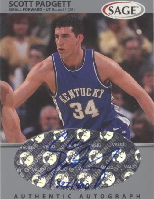 1999 SAGE - Autographs Scott Padgett #A39 Silver /400 (AU, RC) for sale ...