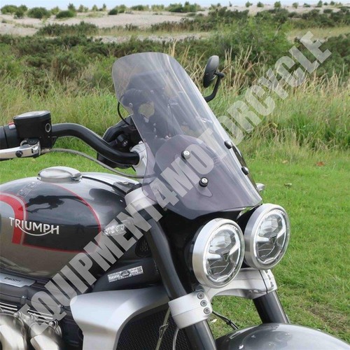 Triumph Rocket 3R / Rocket 3GT Windscreen 46 cm smoke 2020-22 | eBay