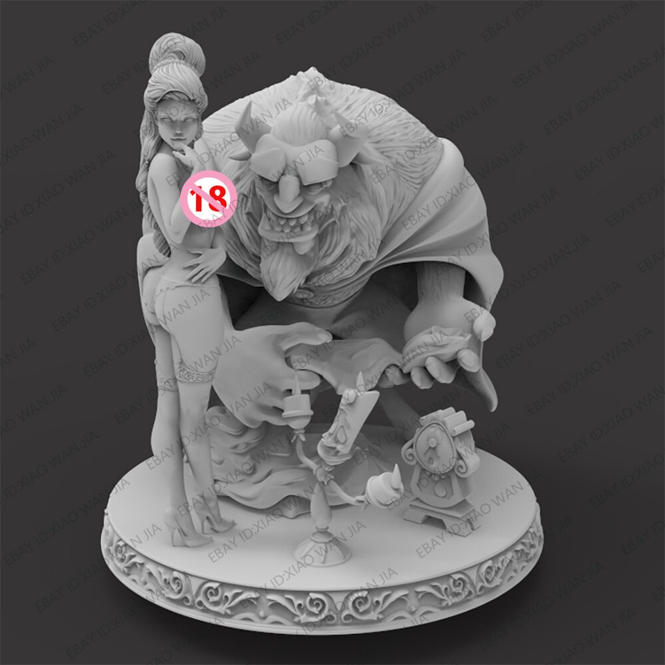 Onicron Belle Resin Figure Model Kit 1/24 Scale Unpainted Unassembled ...