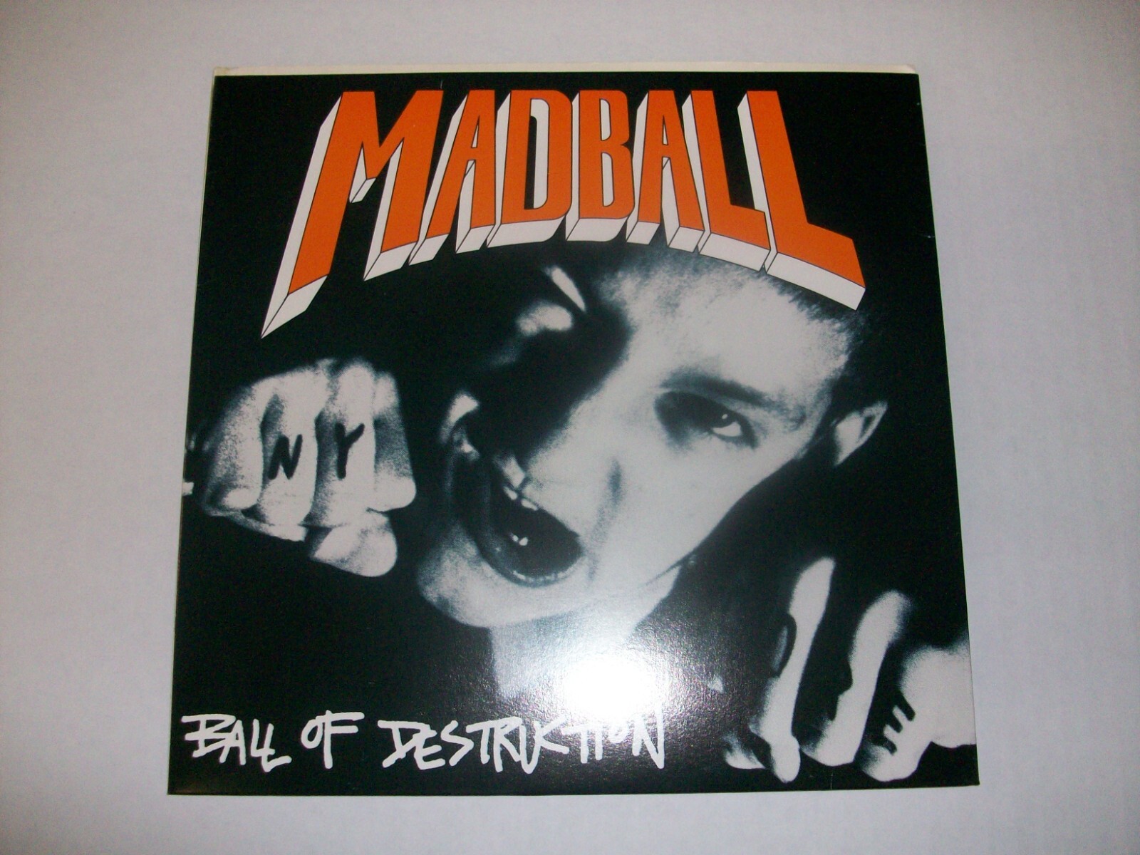 Madball Ball of Destruction 7" 45 1989 + HYPESTICKER | eBay
