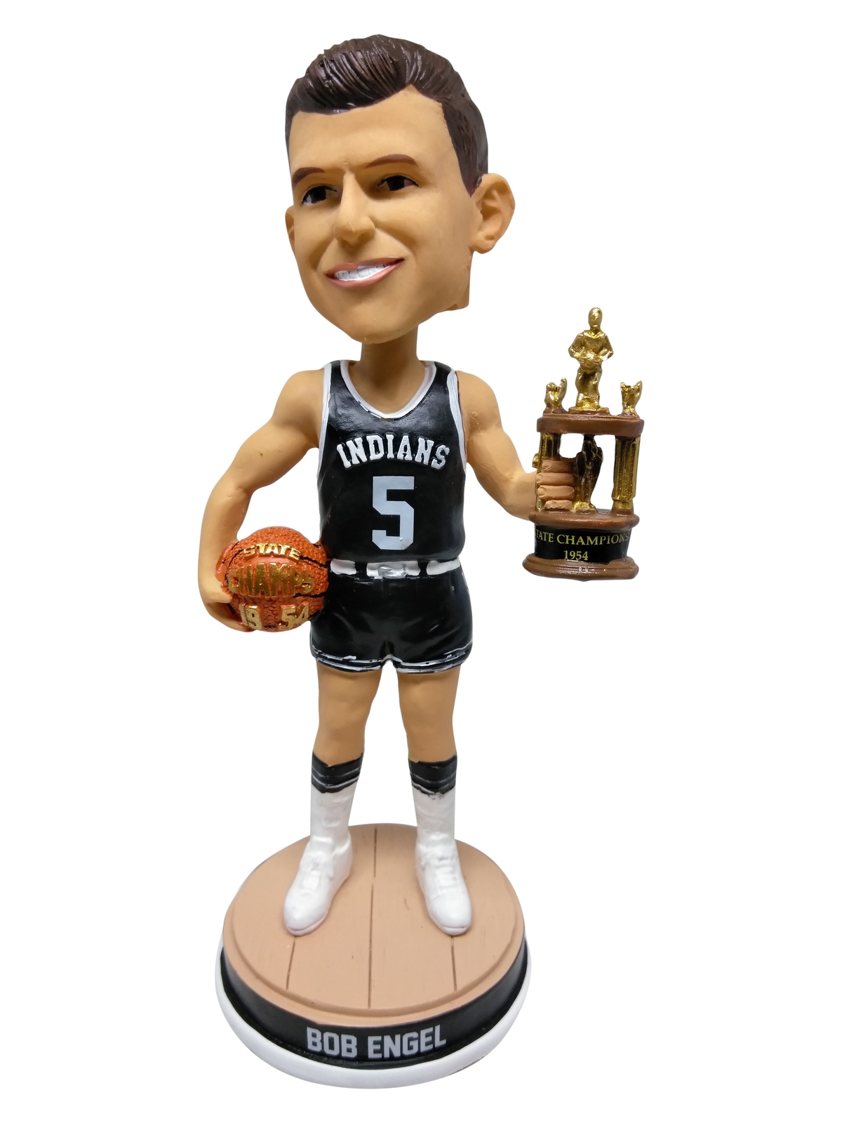 Bob Engel Milan High School Limited Edition - Hoosiers Movie Bobblehead ...