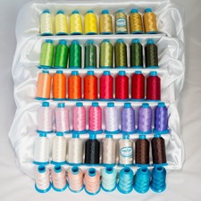Marathon Polyester Embroidery Machine Thread Colour Chart Book for sale ...