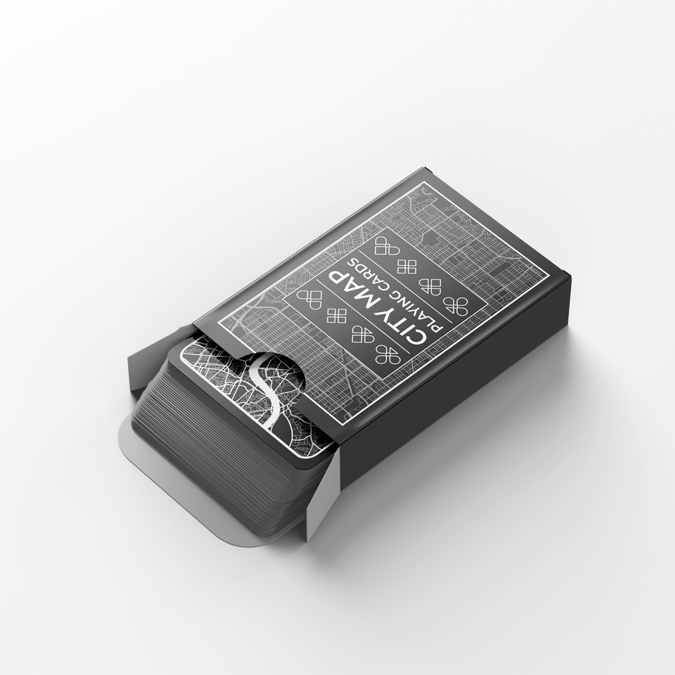 Playing Cards Deck – City Maps | eBay