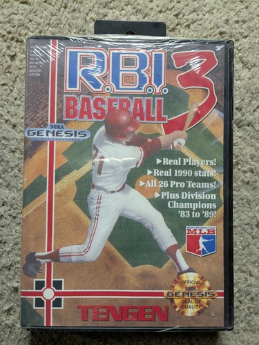 R.B.I. Baseball 3 (Sega Genesis, 1991) for sale online | eBay