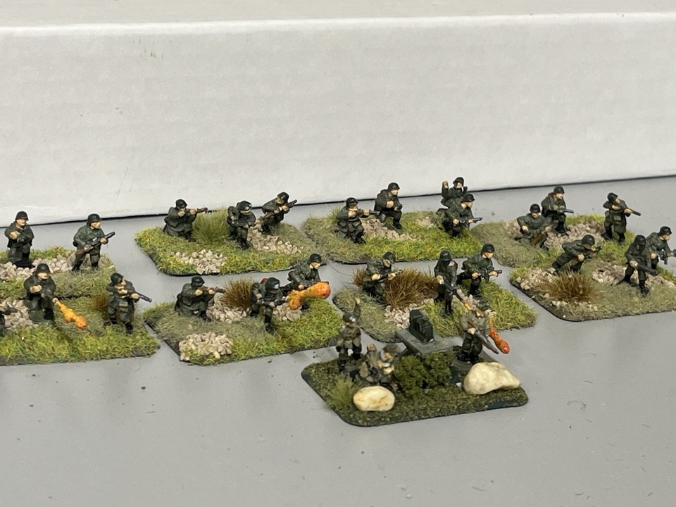 Vintage Fow Painted Lot, 2006 Fow Battlefront Lot, WW2 Diorama, WW2 ...