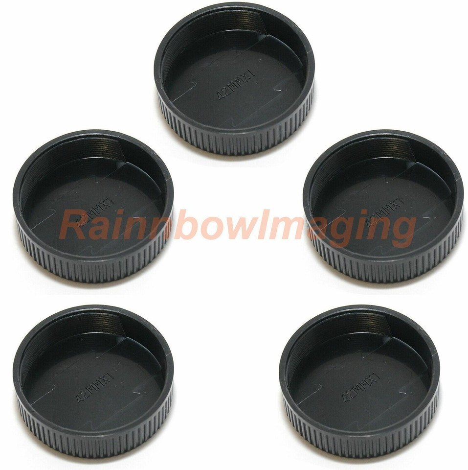 5pcs x Lens Rear Caps Cover for M42 42mm Screw Mount Lens Pentax ...