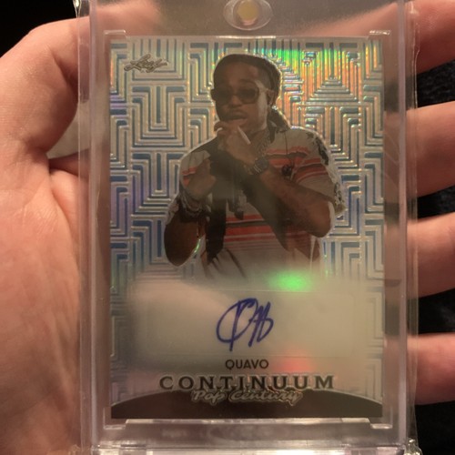 QUAVO 2024 LEAF POP CENTURY CONTINUUM BASE AUTO BLUE 20/25 MIGOS | eBay