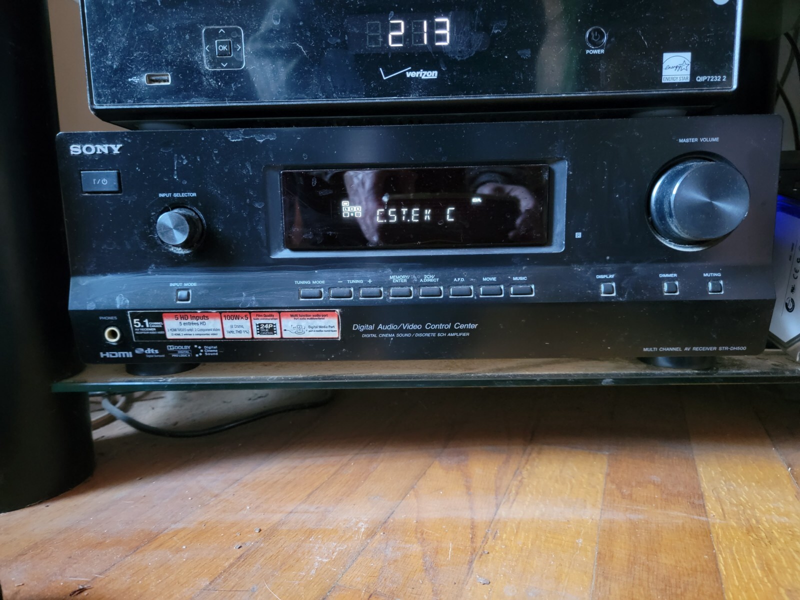 Sony STR DH500 5.1 Channel 100 Watt Surround Receiver 27242753556| eBay