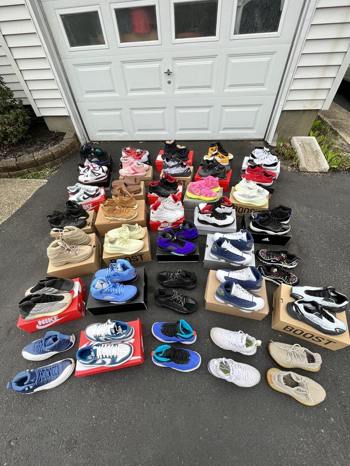 Huge Shoe Collection Size Range From 5-14 Jordan x Nike x Yeezy | eBay