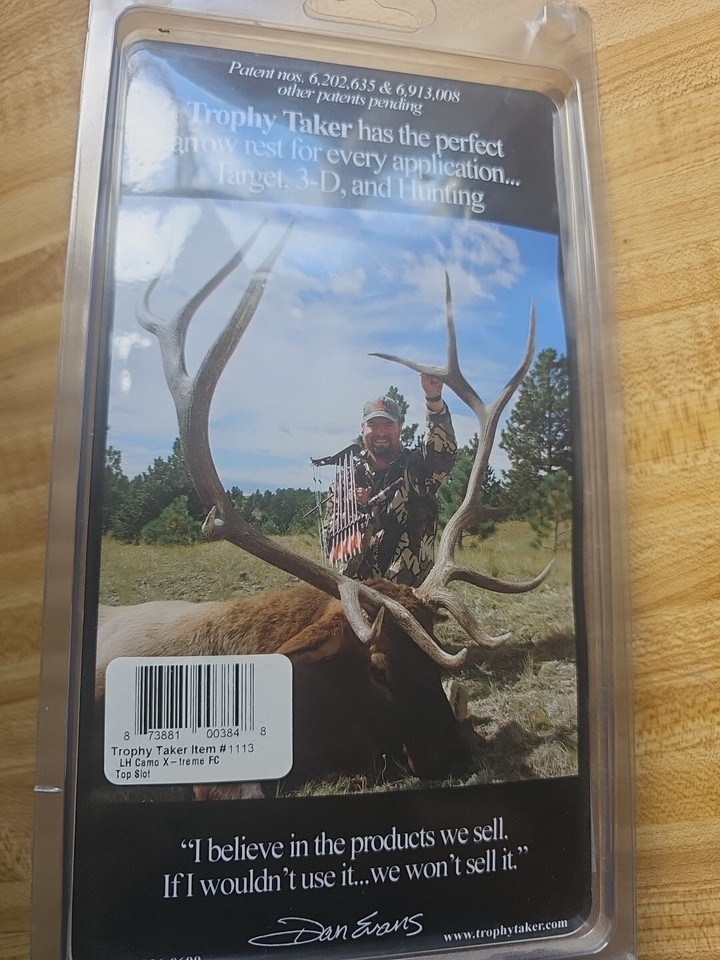 Trophy Taker Extreme FC Arrow Rest LH Lost Camo | eBay