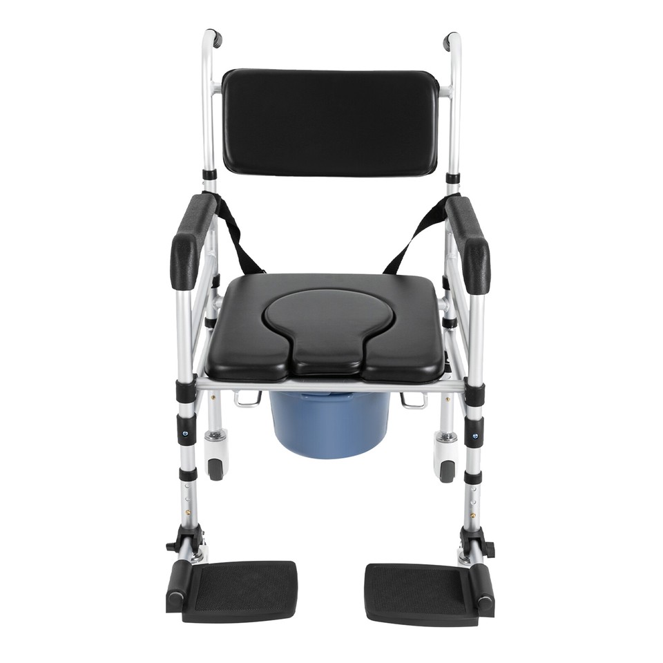 Shower Chair Height Adjustable Freestanding Folding Shower Chair w ...