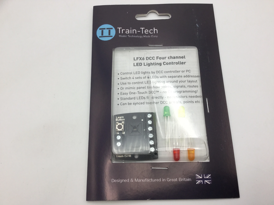 Train-Tech LFX6 LED Lighting Controller Quad | eBay UK