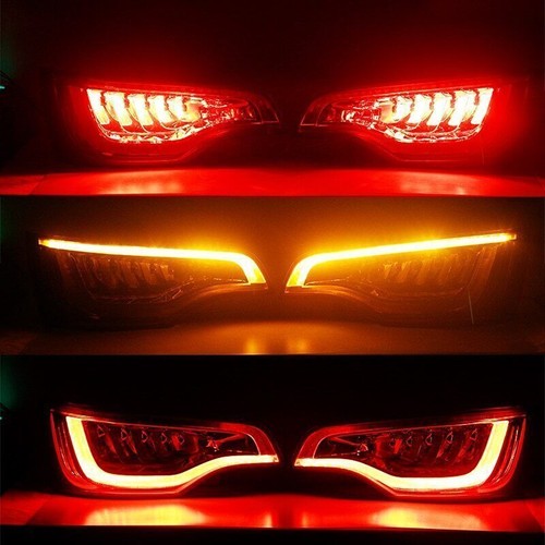 For Q7 2010-2016 Right LED Rear Tail Light Red lens Brake Stop light | eBay