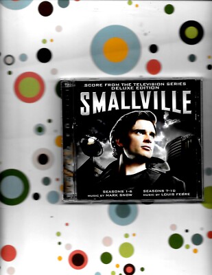 Smallville CD Score TV Deluxe Mark Snow Louis Febre Limtd (2) CD Rare ...