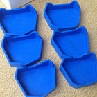 Dental Lab Plaster Model Base Molds - 6 pcs/Set S/L/M + Upper & Lower ...