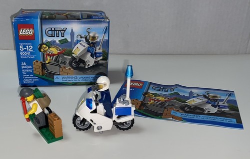 LEGO City Crook Pursuit (60041) 100% Complete With Instructions Retired ...