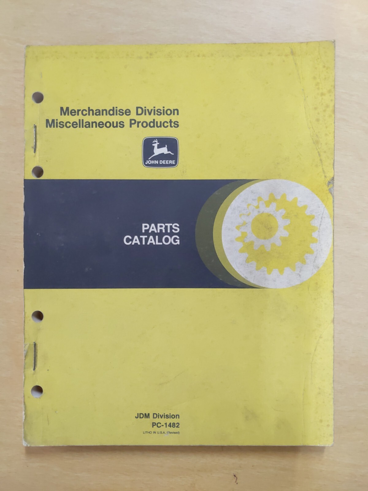 John Deere Merchandise Division Miscellaneous Products Parts Catalog ...
