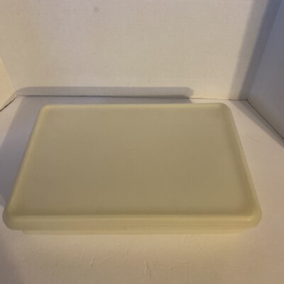 Vintage TUPPERWARE 290& 291 Rectangular Container w/ Lid - Made in USA ...