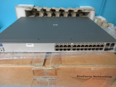 BRAND NEW HP PROCURVE 2626 J4900B 24 PORT ETHERNET MANAGED NETWORK ...