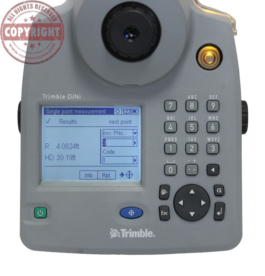 TRIMBLE DINI 0.3 DIGITAL AUTO LEVEL, SURVEYING, SOKKIA,LEICA,TOPCON ...