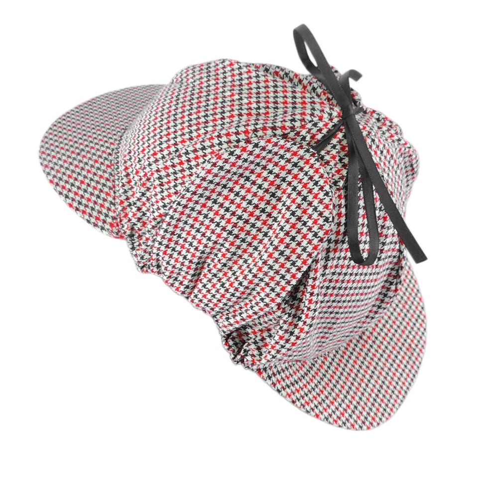 Adult Sherlock Holmes Detective Sleuth Costume Hat W/ Pipe & Magnifying ...