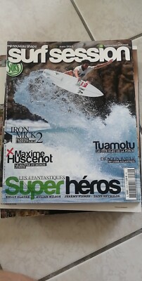 revue-SURF SESSION MAGAZINE-Super héros-n°272-03/2010-frais port ...