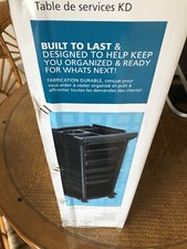 Modern Elements Jls-500 Metal Trolley Black for sale online | eBay