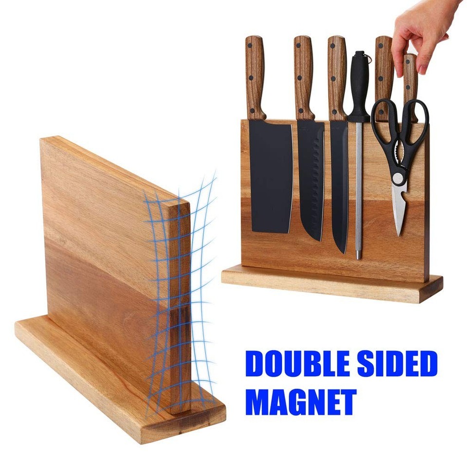Home Kitchen Magnetic Block Holder Rack Magnetic Stands with Strong ...