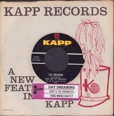 Ruby & The Romantics - Day Dreaming Kapp 557 Vinyl 45 rpm Record | eBay