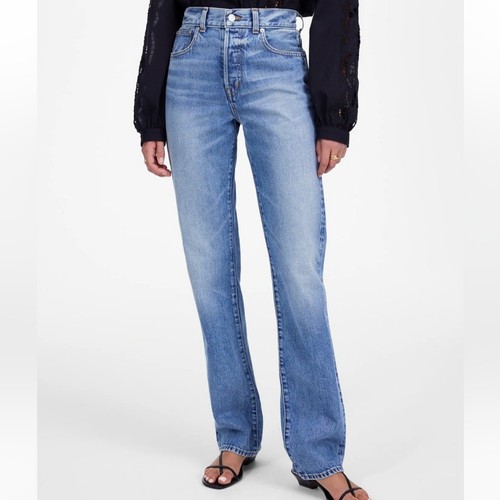 Madewell The Longline Straight Jean Atlin Wash 25 | eBay