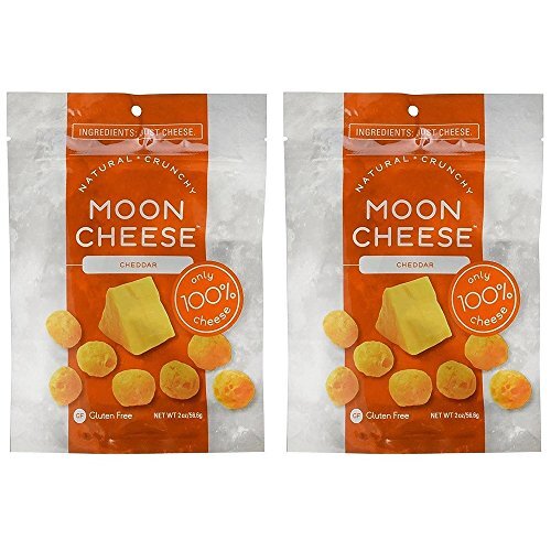 Moon Cheese - 100% Natural Cheese Snack - Cheddar - 2 oz - 2 Pack | eBay