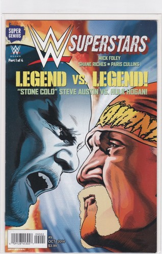 WWE Superstars #9 Legend vs Legend Stone Cold Steve Austin vs Hulk ...