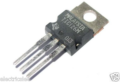 2pcs - Texas Instruments TI TIC126M Thyristor SILICON CONTROLLED ...