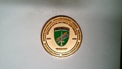 CHALLENGE COIN C/492ND CIVIL AFFAIRS BN MISFITS AIRBORNE OPERATION ...