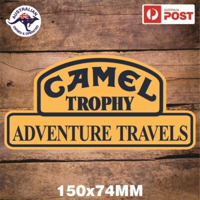 CAMEL TROPHY STICKER RETRO VINTAGE STICKERS | eBay Australia