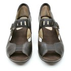 Merrell Ladies 10 (41) Evera MJ Braken Brown Leather Mary Jane Heels ...