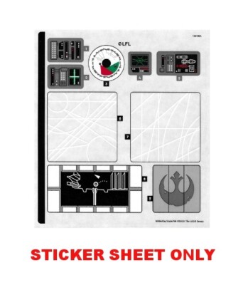 LEGO 75365 - Star Wars Episode 4/5/6 - Yavin 4 Rebel Base - STICKER ...