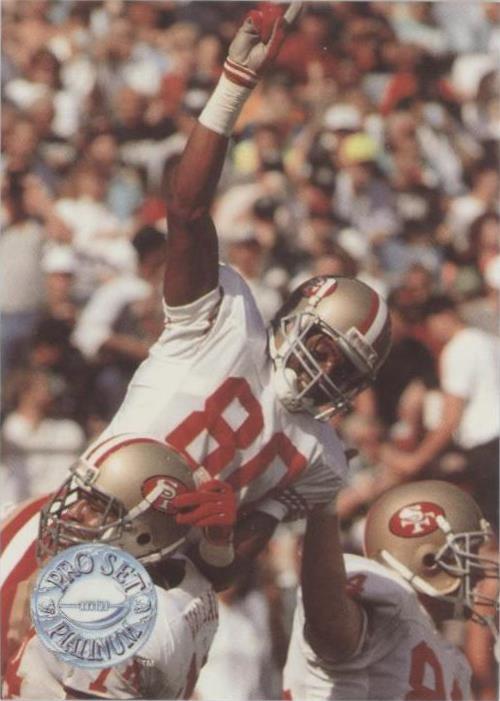 1991 Pro Set Platinum Jerry Rice #140 for sale | eBay
