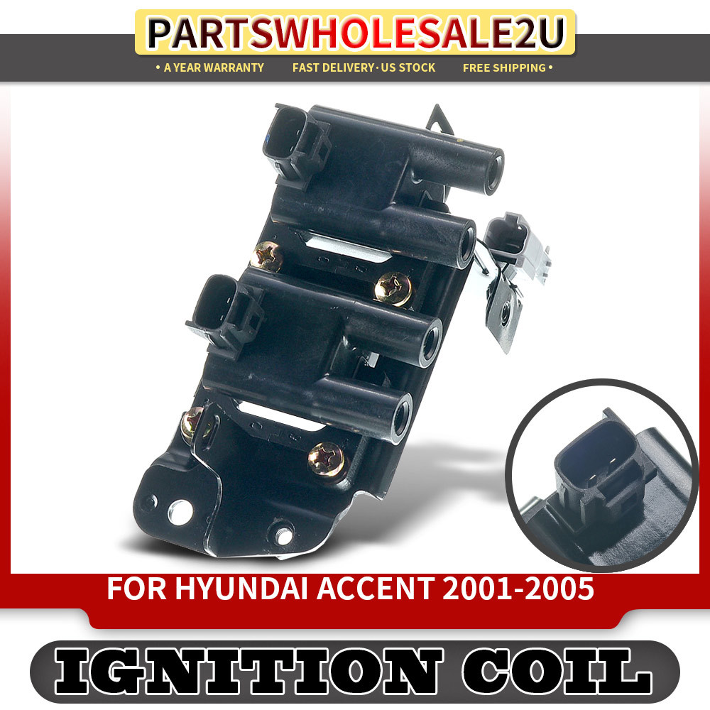 Ignition Coil Pack for Hyundai Accent 2001-2005 l4 1.6L 27301-26600 UF ...