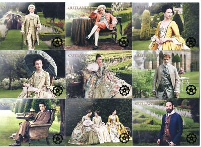 Outlander Season 2 Gold Jacobite Stamp Versailles Parallel Chase Card ...