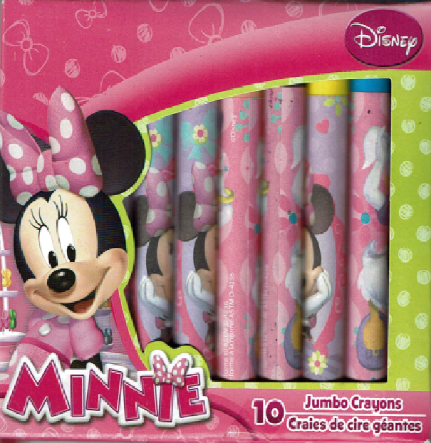 Disney Marvel Nickelodeon Licensed Crayons 10 or 25 ct. Mickey Minnie ...