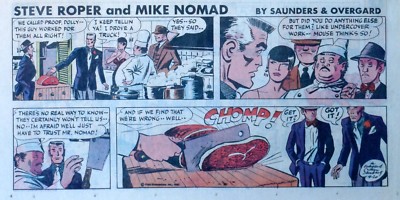 Steve Roper & Mike Nomad by Overgard - color Sunday comic page - April ...