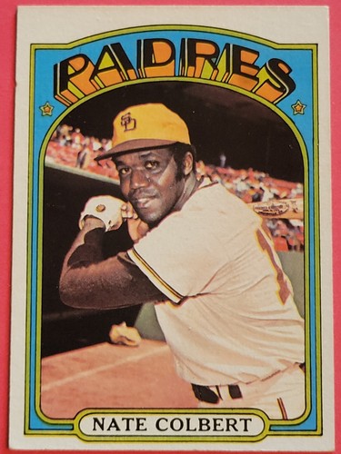 1972 Topps Nate Colbert Semi-High SP EX #571 Padres | eBay