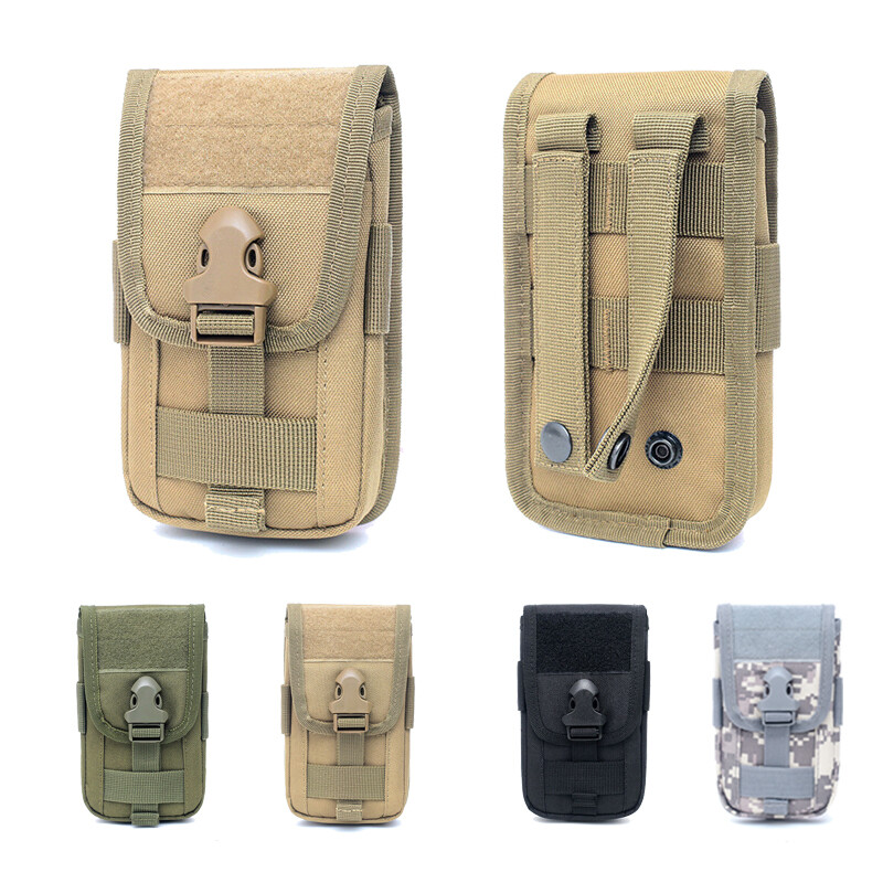 Outdoor Tactical Molle Pouch Cell Phone Waist Bag Belt Pack Phone ...