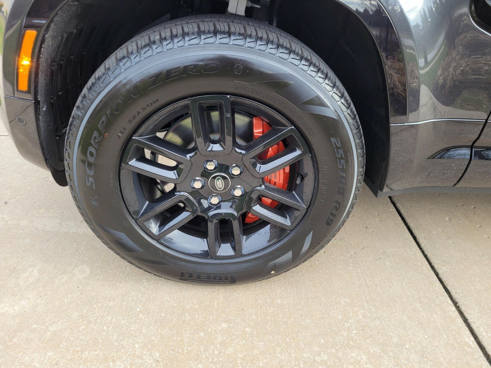 Land Rover Defender 110 4 Factory OEM Wheels Rims Gloss Black & 4 Tires ...