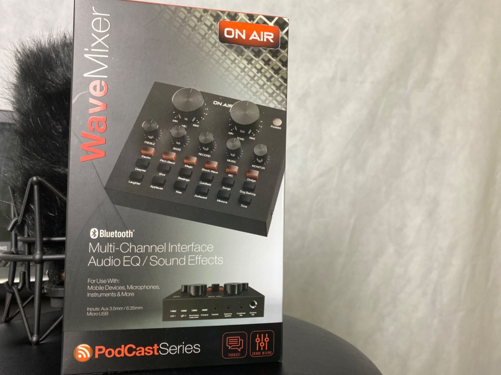 Tzumi On Air Podcast Series Bluetooth Multi-Channel Interface Sound ...